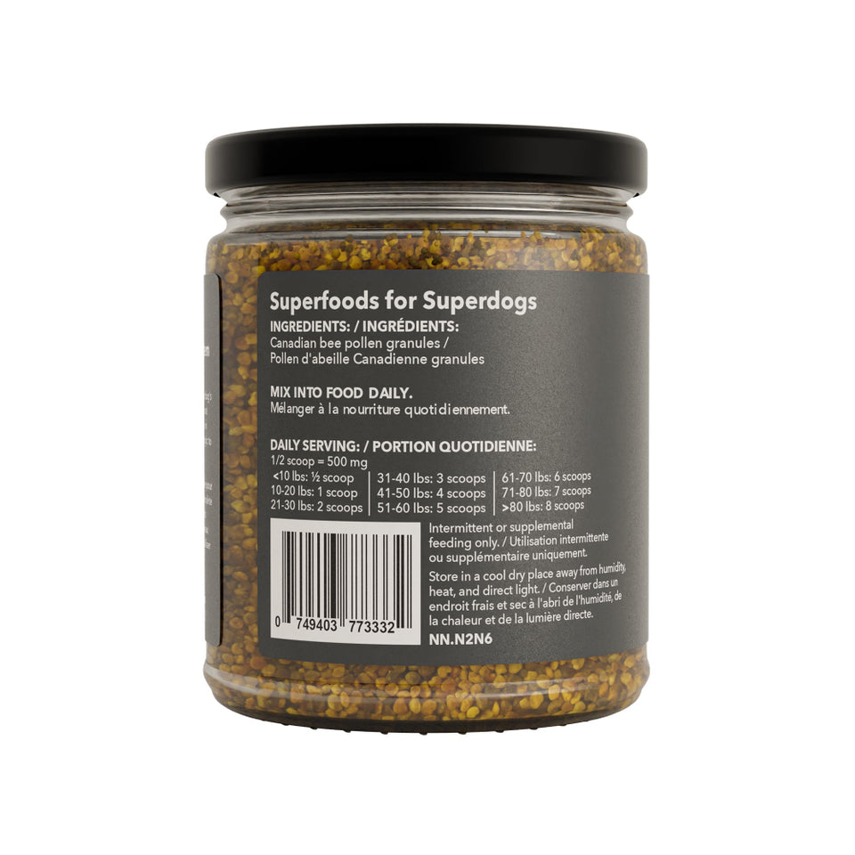 Bee Pollen (Canadian) For Dogs | Natural Supplement For Allergies ...